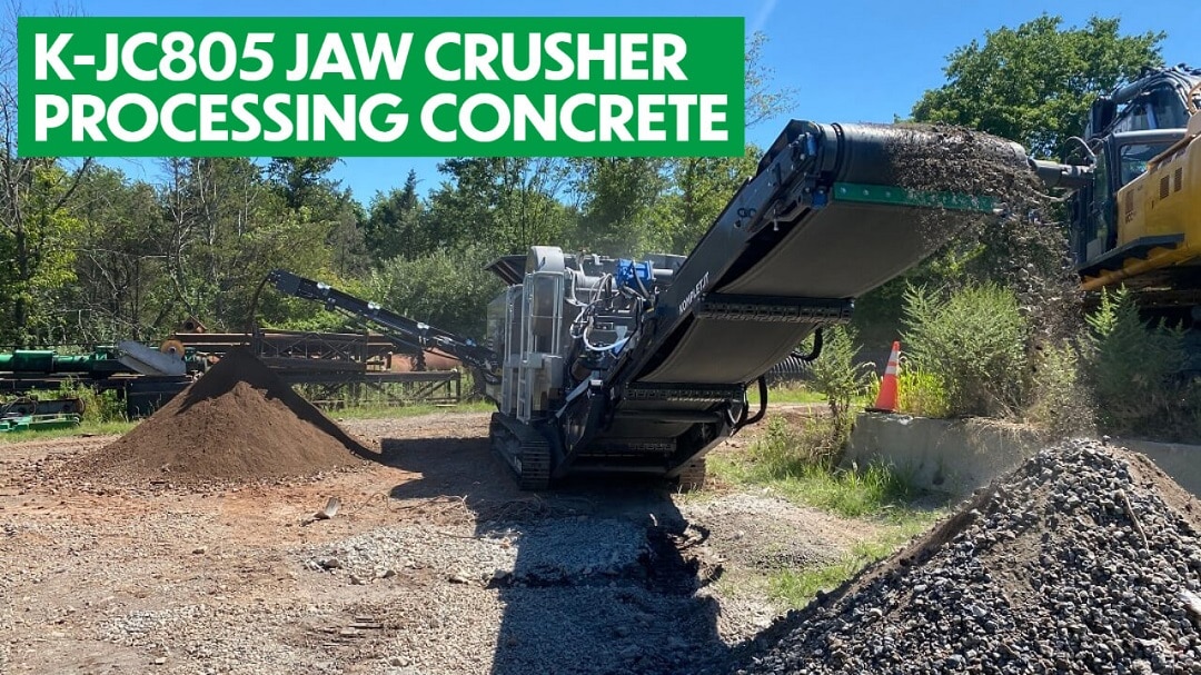 Maximize Quarry Efficiency with K-JC805 Mobile Jaw Crusher