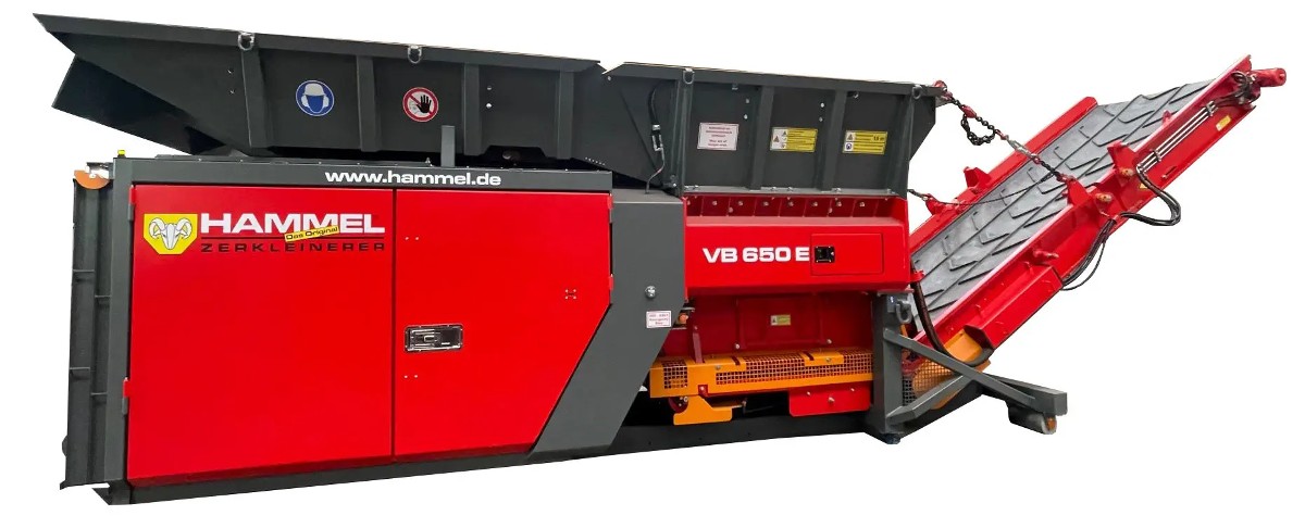 HAMMEL VB 650 Slow-Speed Shredder - Recycling Equipment Reviews